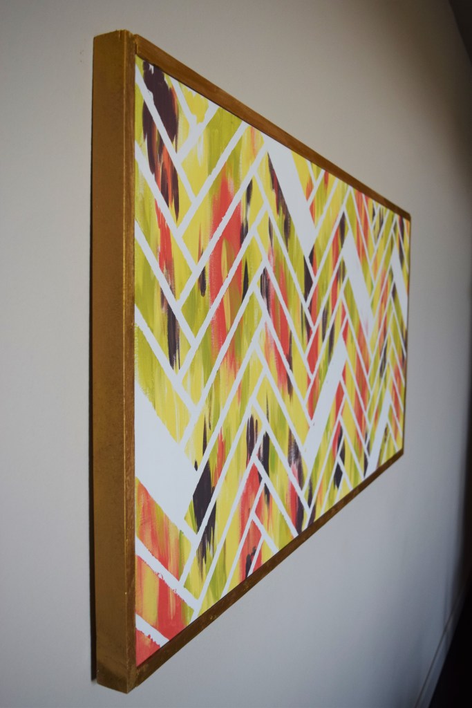 How to Make a DIY Canvas Picture Frame for under $10 – Sew Bake Decorate