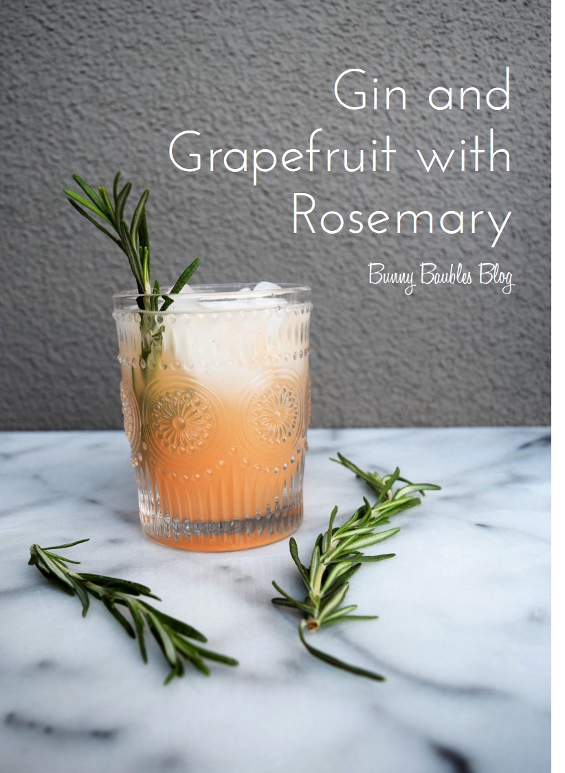 100 Calorie Cocktail Recipe: Grapefruit and Gin with Rosemary – Sew ...