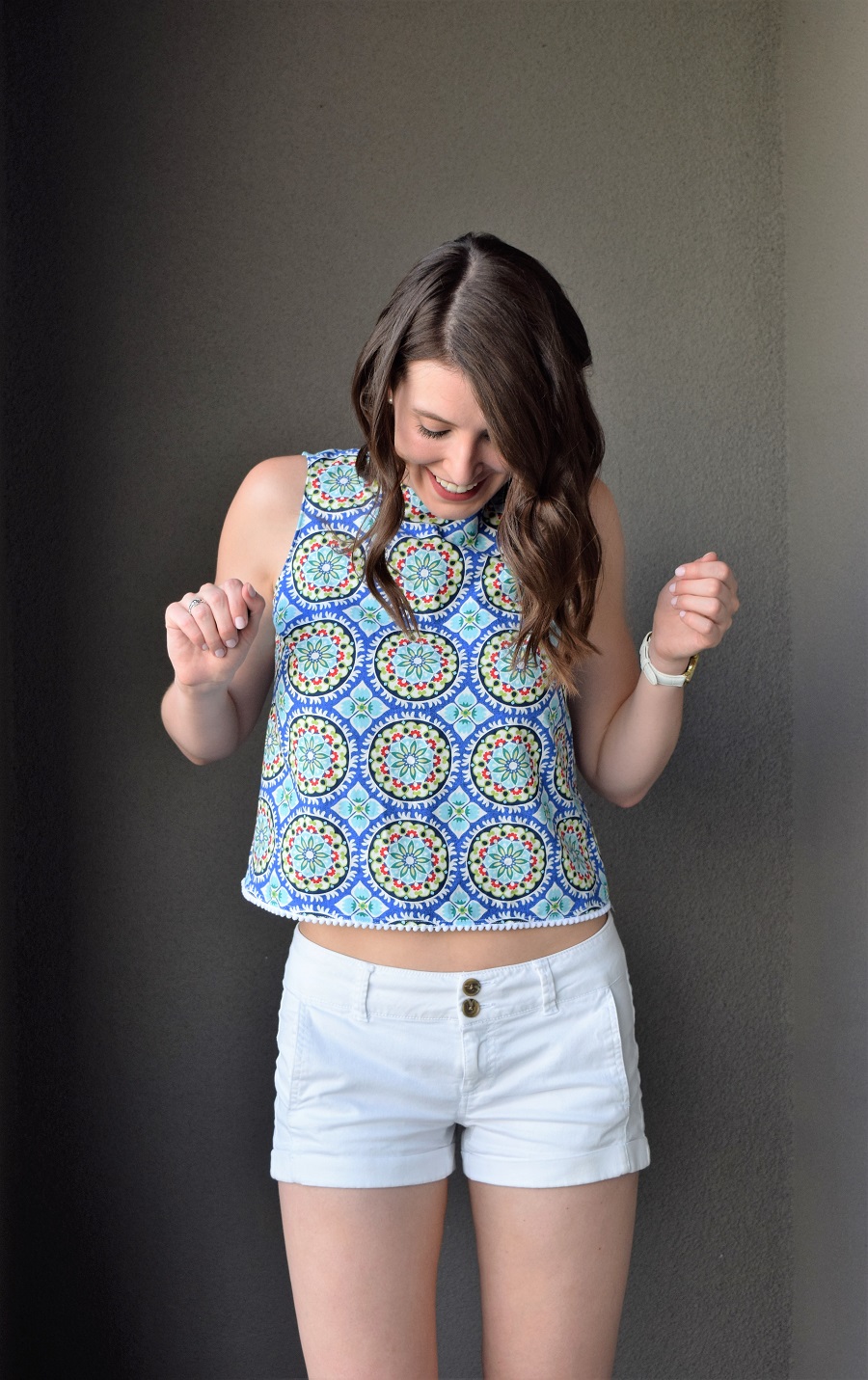 Open Back Pom Pom Trimmed Tank Sewing Tutorial – Sew Bake Decorate