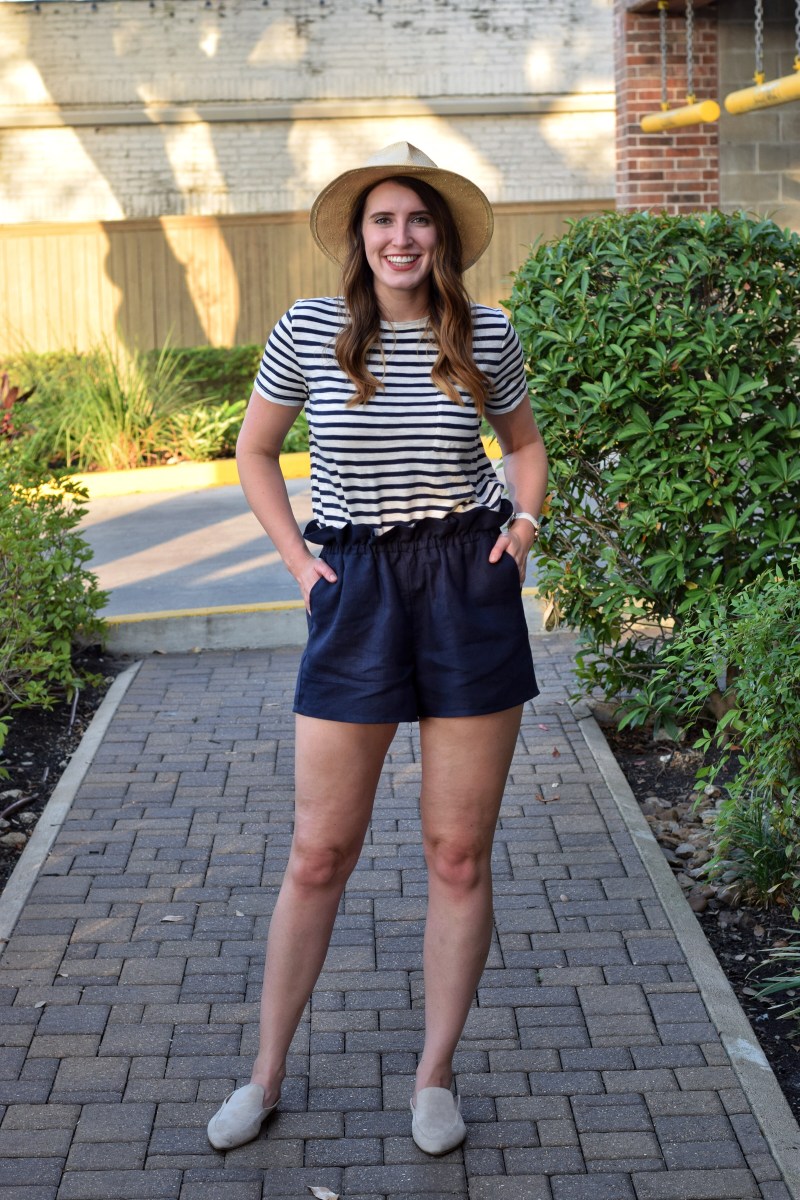 DIY Paper Bag Waist Shorts – Sew Bake Decorate